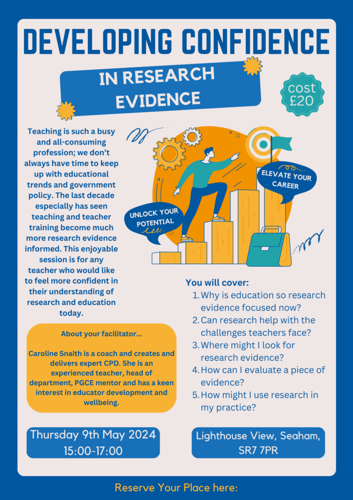 Developing Confidence in Research Evidence – Northern Lights Teaching School Hub